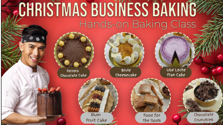 CHRISTMAS BUSINESS BAKING CLASS | Gourmet Bites
